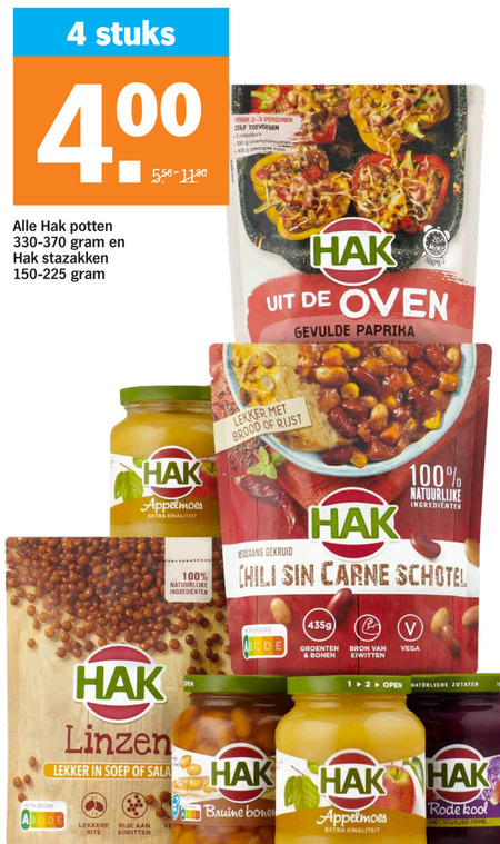 folder aanbieding bij Albert Heijn - details