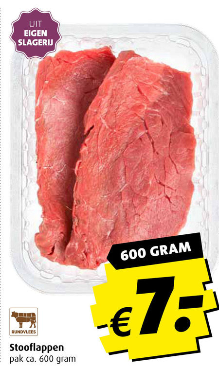 stoofvlees folder aanbieding bij Boni - details