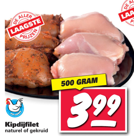 kipdijfilet folder aanbieding bij Nettorama - details