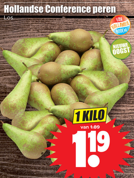 Conference peren folder aanbieding bij Dirk - details