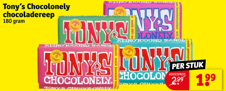 Tony Chocolony chocolade folder aanbieding bij Kruidvat - details