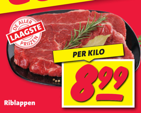 riblap folder aanbieding bij Nettorama - details