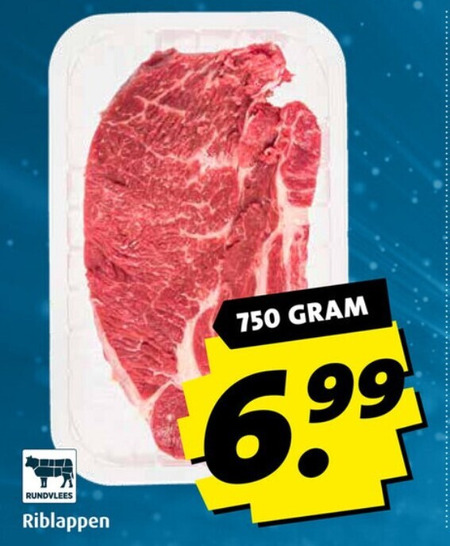 runderriblap folder aanbieding bij Boni - details