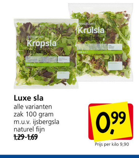 sla folder aanbieding bij Jan Linders - details