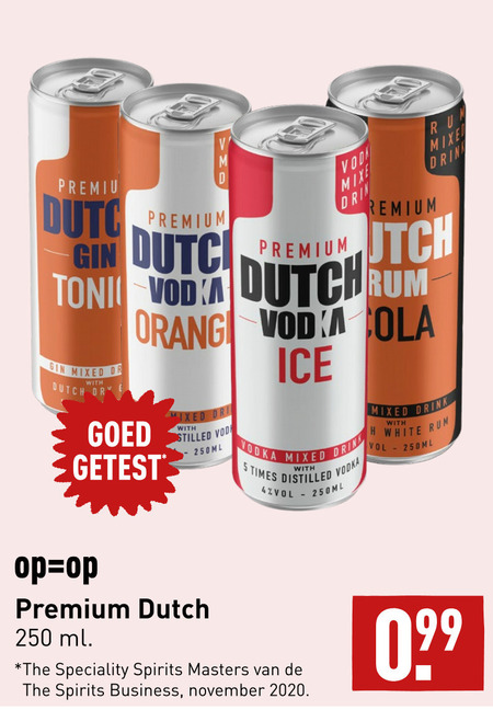 mixdrank folder aanbieding bij Aldi - details