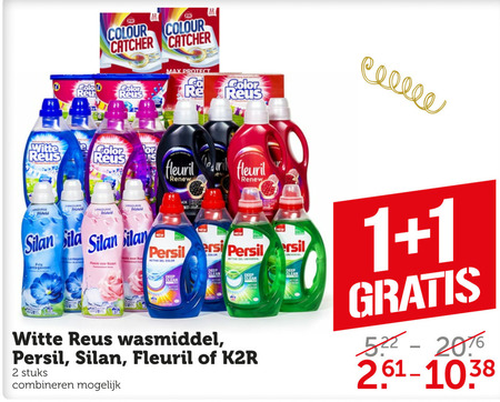 Color Reus wasverzachter, wasmiddel folder aanbieding bij Coop - details