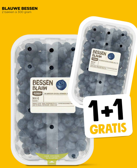 blauwe bessen folder aanbieding bij Jumbo - details