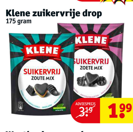 Klene drop folder aanbieding bij Kruidvat - details