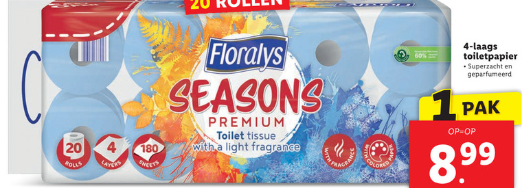 toiletpapier folder aanbieding bij Lidl - details