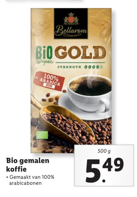 Bellarom koffie folder aanbieding bij Lidl - details
