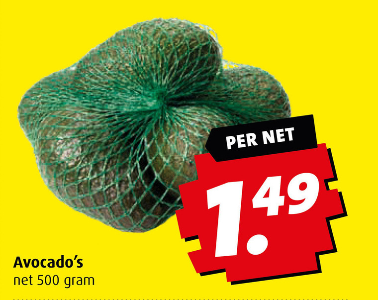 avocado folder aanbieding bij Boni - details