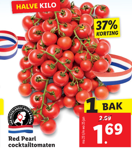 cherry tomaten folder aanbieding bij Lidl - details