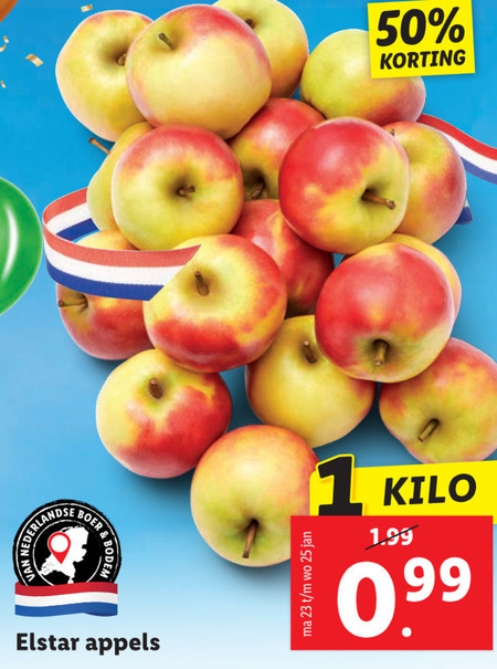 elstar appelen folder aanbieding bij Lidl - details