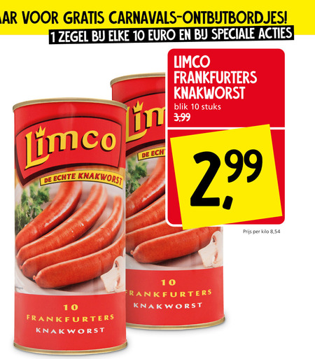 knakworst folder aanbieding bij Jan Linders - details