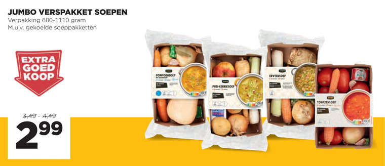 soepgroenten folder aanbieding bij Jumbo - details