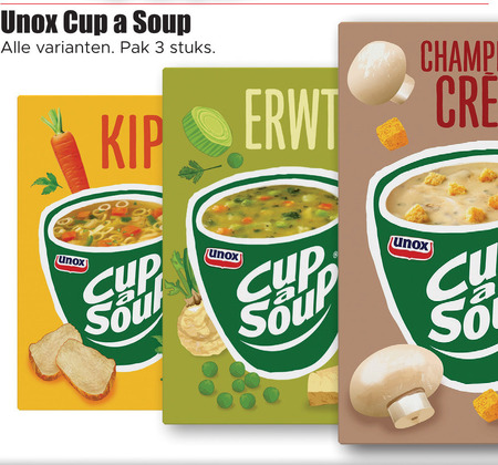 Cup a Soup soep folder aanbieding bij Dirk - details