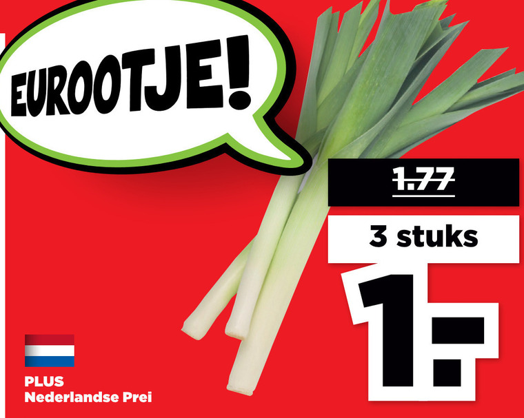 prei folder aanbieding bij Plus - details