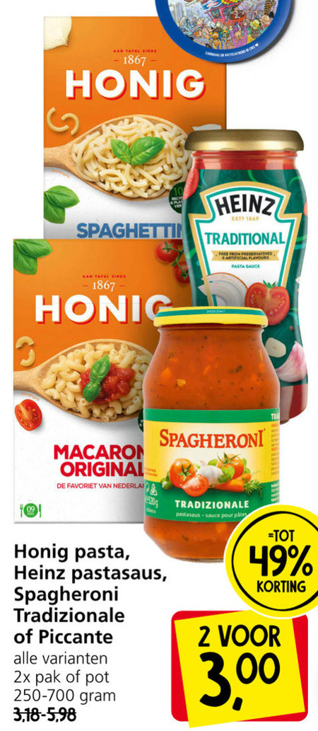 Spagheroni spaghetti, pasta folder aanbieding bij Jan Linders - details