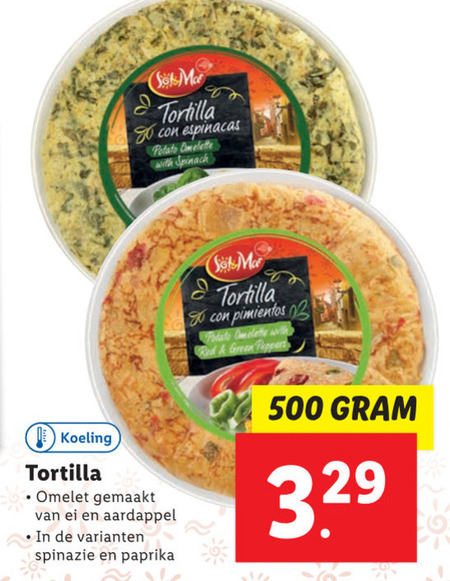 tortilla folder aanbieding bij Lidl - details