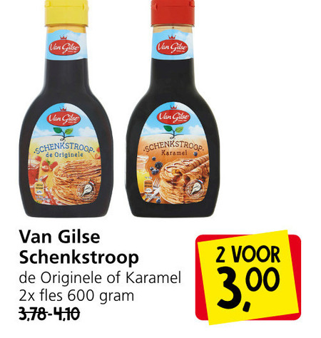 Van Gilse stroop folder aanbieding bij Jan Linders - details
