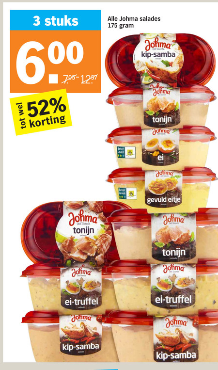 Johma salade folder aanbieding bij Albert Heijn - details