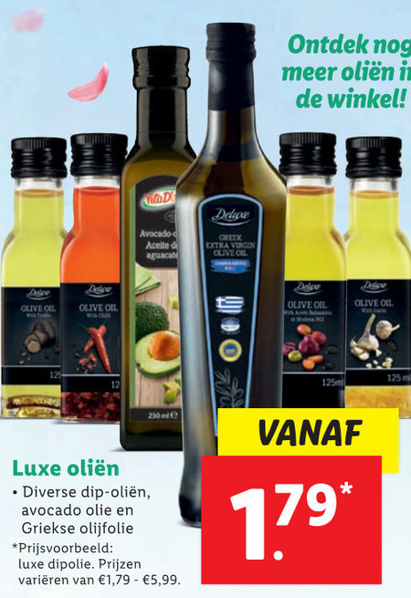 olijfolie folder aanbieding bij Lidl - details