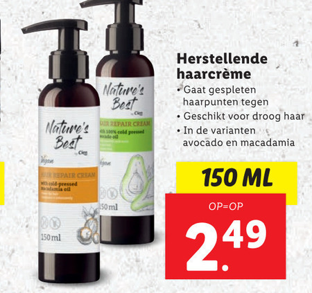 conditioner folder aanbieding bij Lidl - details