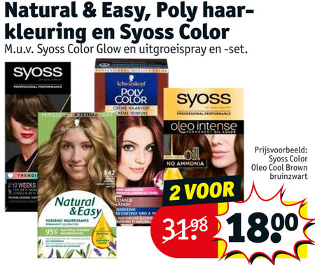 Poly Color haarkleuring folder aanbieding bij Kruidvat - details