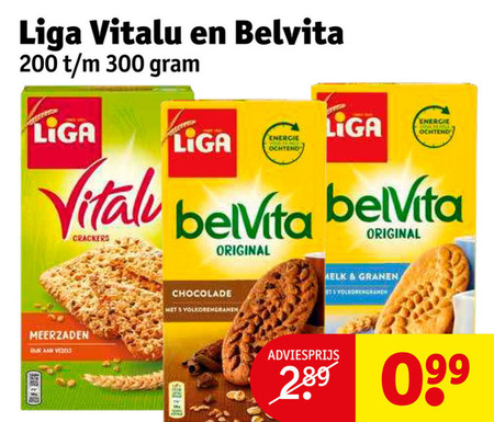 Liga crackers folder aanbieding bij Kruidvat - details