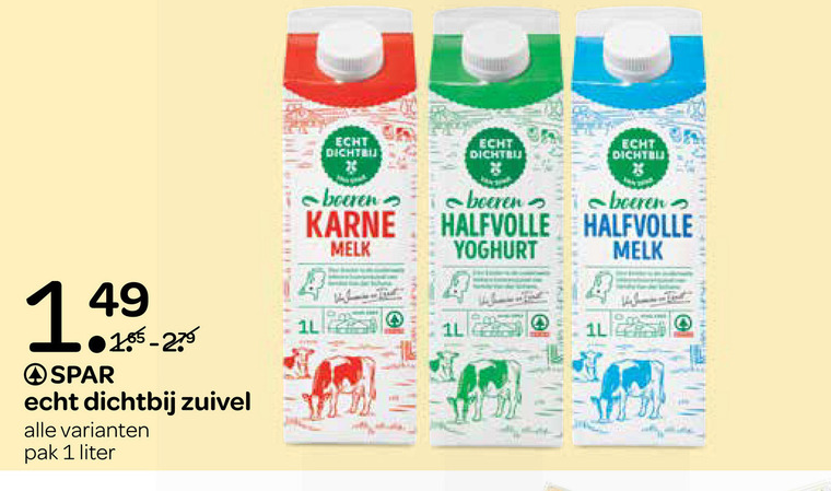 folder aanbieding bij Spar - details