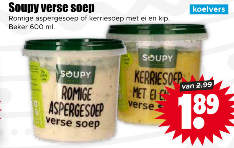 soep folder aanbieding bij Dirk - details