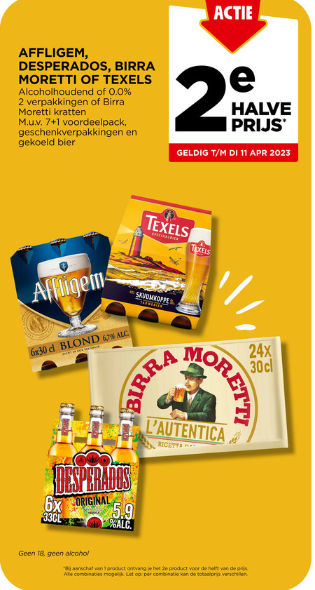 Texels krat bier, speciaalbier folder aanbieding bij Jumbo - details