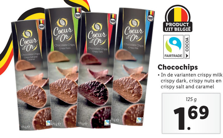 chocolade folder aanbieding bij Lidl - details