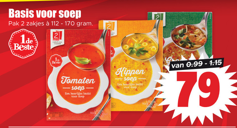 1 De Beste soep folder aanbieding bij Dirk - details