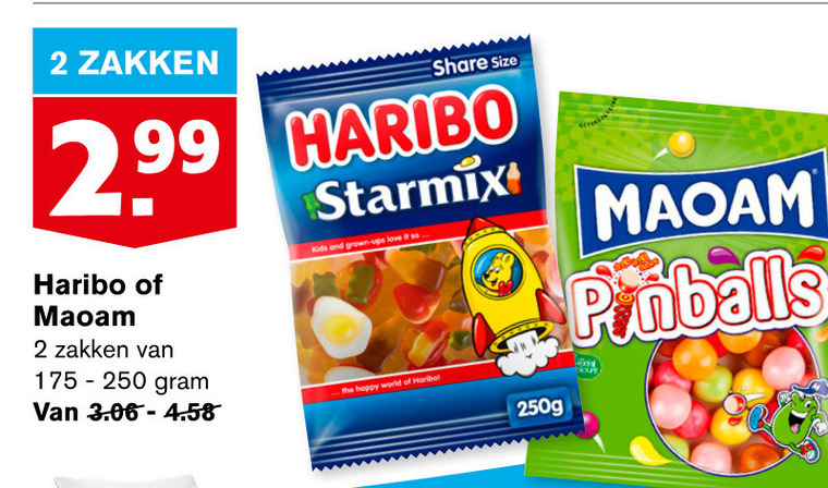 Maoam snoep folder aanbieding bij Hoogvliet - details