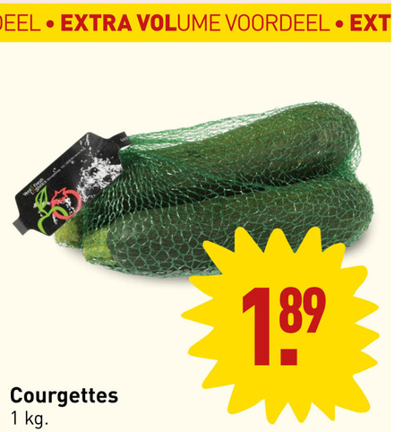 courgette folder aanbieding bij Aldi - details