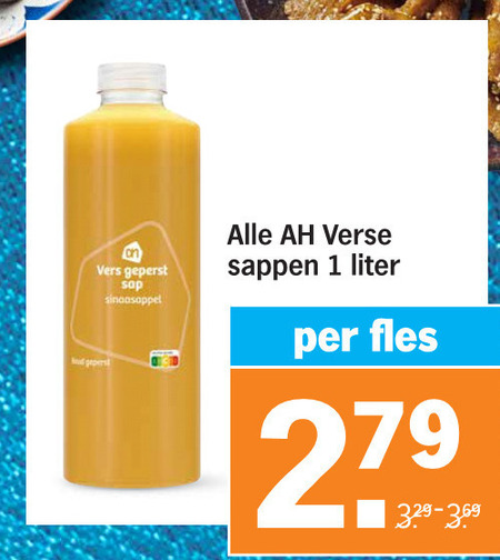Albert Heijn Huismerk vruchtensap folder aanbieding bij Albert Heijn ...