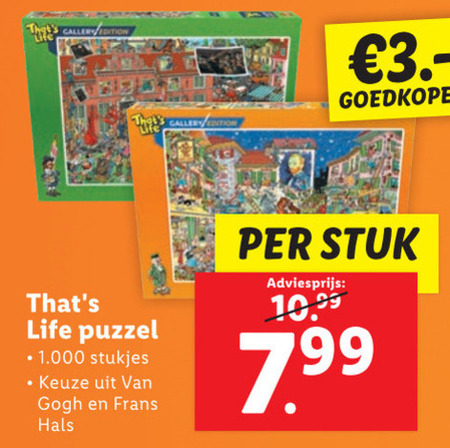 legpuzzel folder aanbieding bij Lidl - details