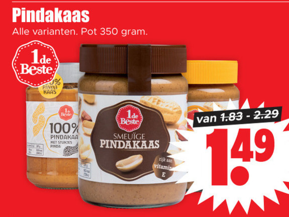 1 De Beste pindakaas folder aanbieding bij Dirk - details