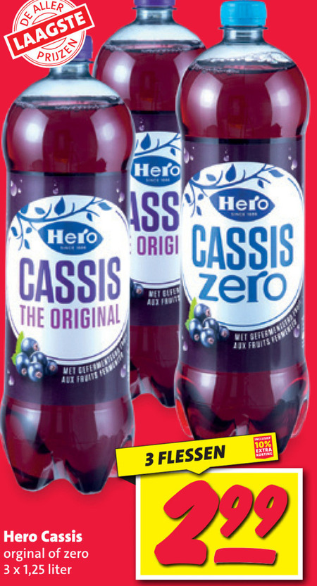 Hero frisdrank folder aanbieding bij Nettorama - details