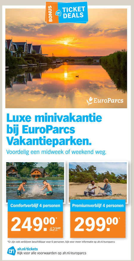 vakantie folder aanbieding bij Albert Heijn - details