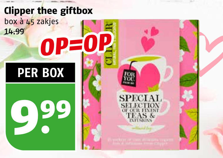 Clipper thee folder aanbieding bij Poiesz - details