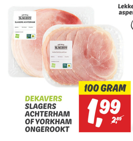 folder aanbieding bij Dekamarkt - details