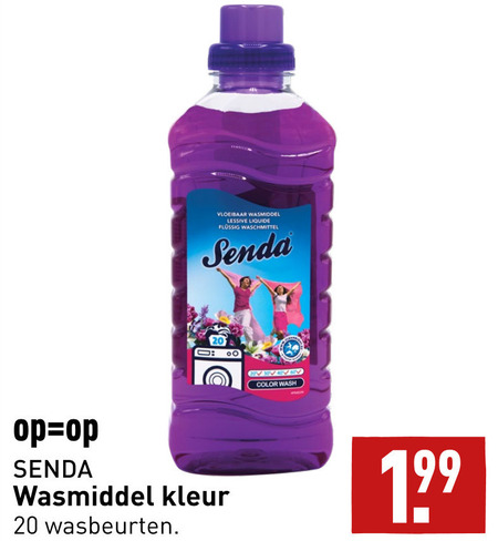 wasmiddel folder aanbieding bij Aldi - details