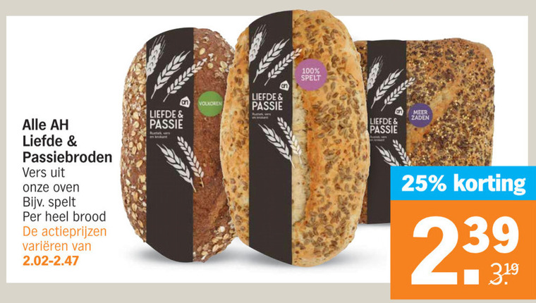brood folder aanbieding bij Albert Heijn - details