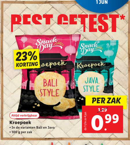 kroepoek folder aanbieding bij Lidl - details