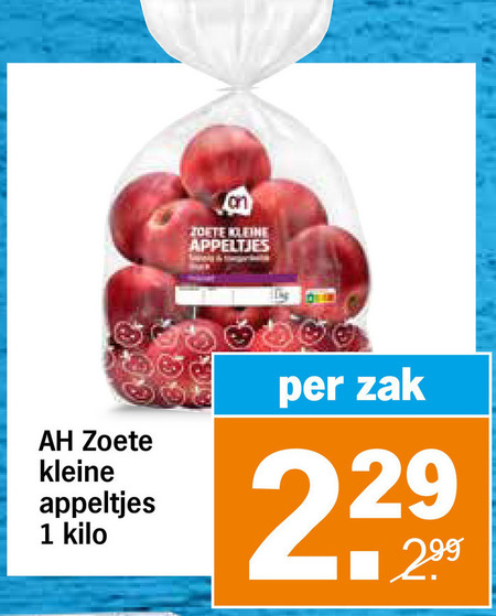 appels folder aanbieding bij Albert Heijn - details