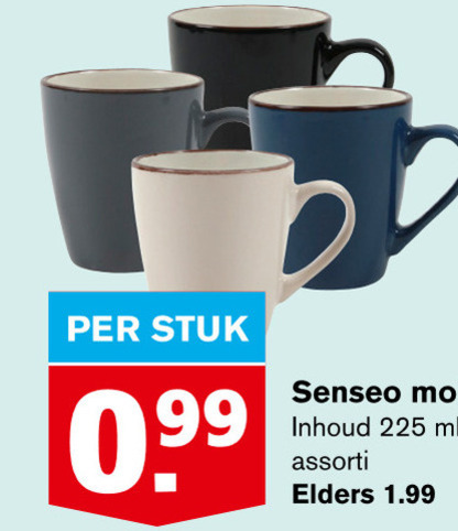 mok folder aanbieding bij Hoogvliet - details