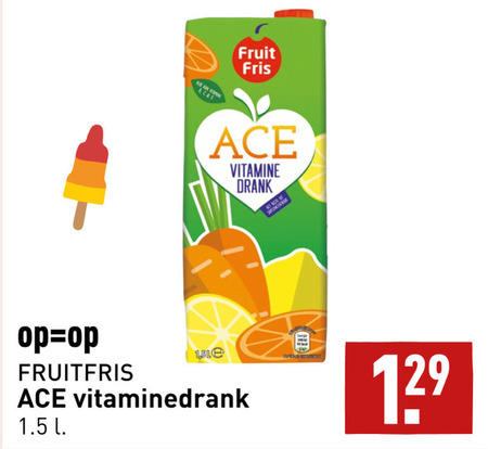 fruitdrank folder aanbieding bij Aldi - details