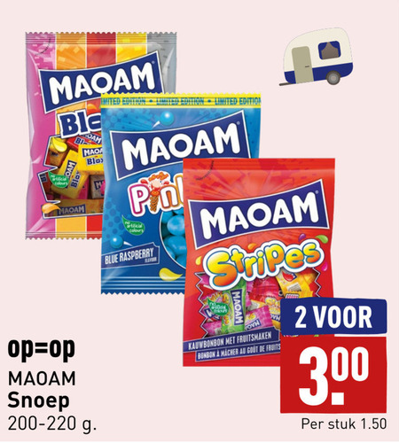 Maoam snoep folder aanbieding bij Aldi - details